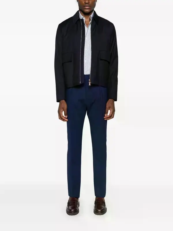 Paul Smith Zipped Wool Shirt Jacket