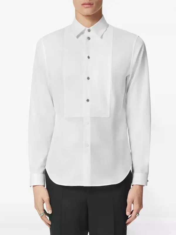 Versace Crystal Piqué Shirt