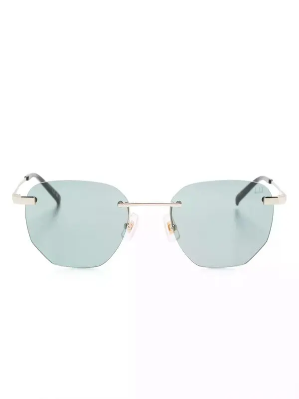 Dunhill Geometric-frame Sunglasses - Gold