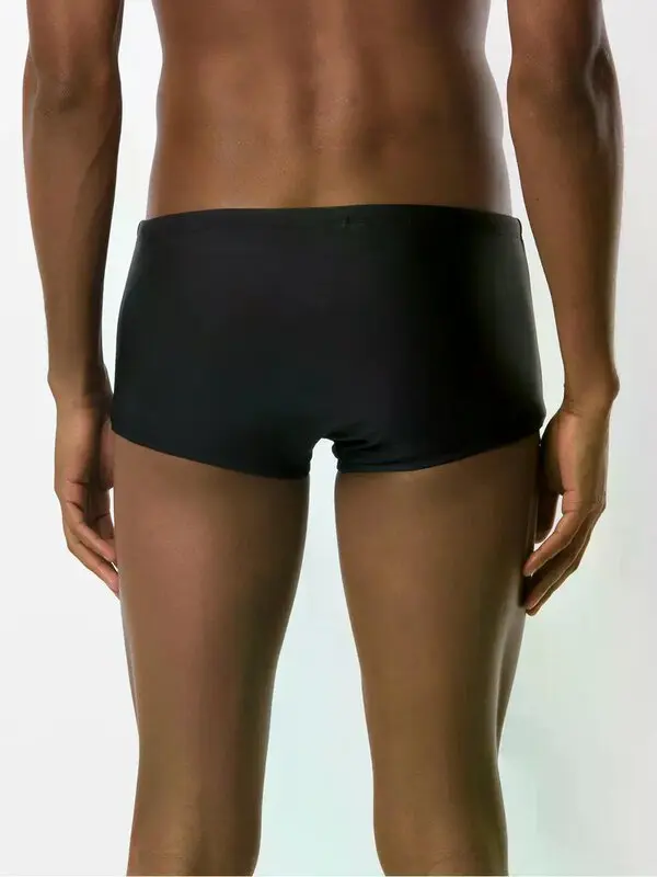 AMIR SLAMA Plain Boxer Swimming Trunks