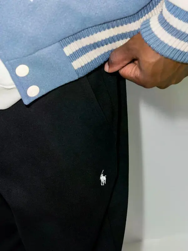 Polo Ralph Lauren Logo-embroidered Track Pants - Black