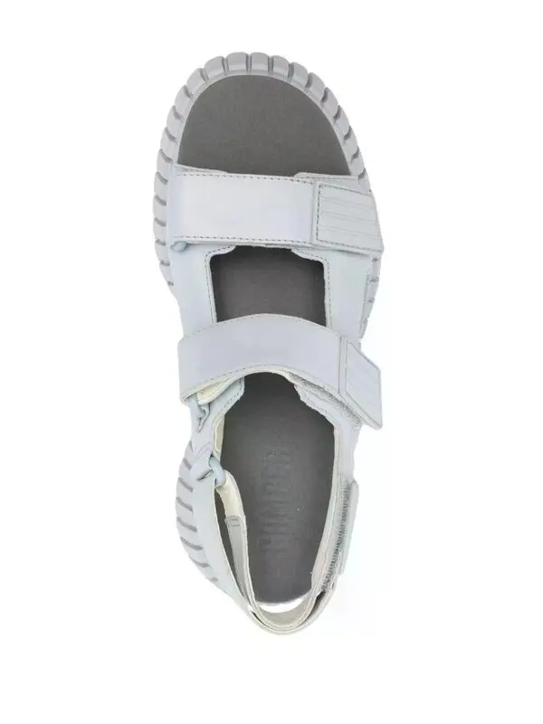 Camper Bcn Platform Sandals - Blue