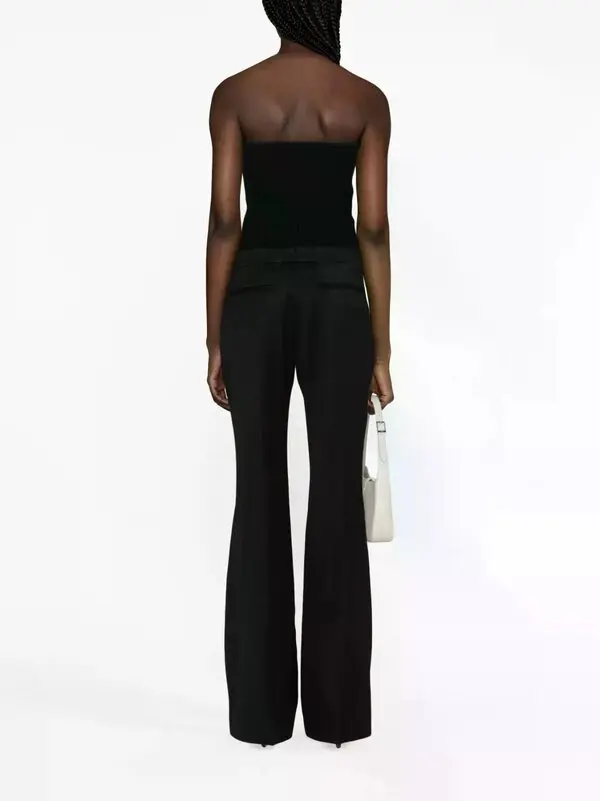 TOM FORD High-waist Wool Flared Trousers