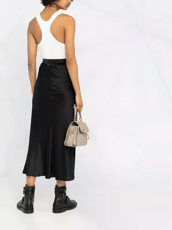 Dorothee Schumacher Silk Midi Skirt