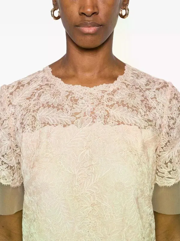 Ermanno Scervino Lace Midi Dress
