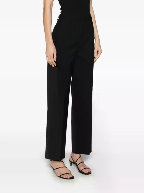 Theory High-waisted Straight-leg Trousers