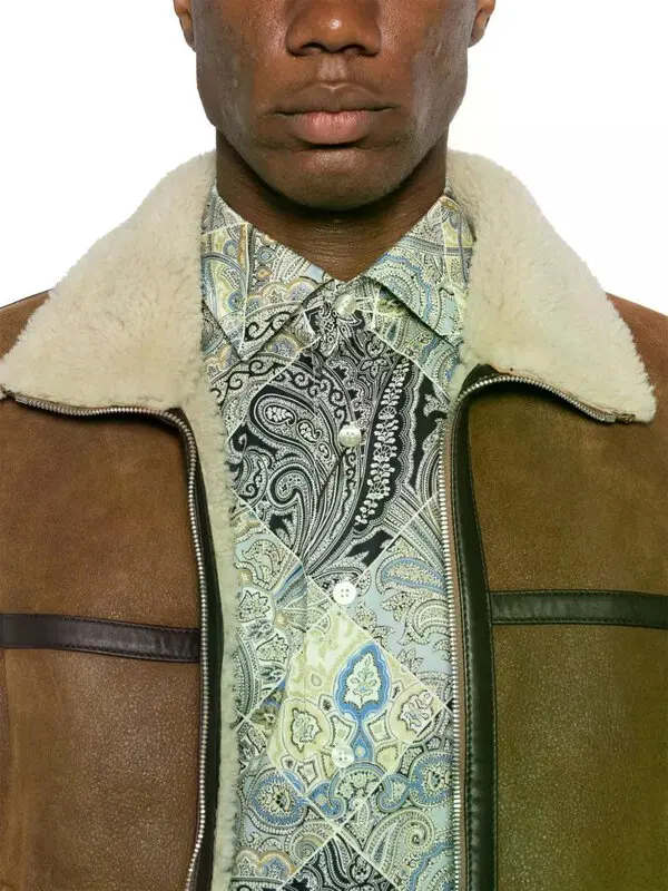 Etro Paisley-print Cotton Shirt - Blue