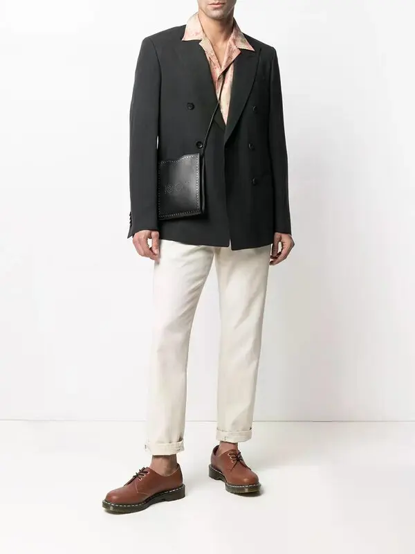 10 CORSO COMO Logo-studded Leather Shoulder Bag