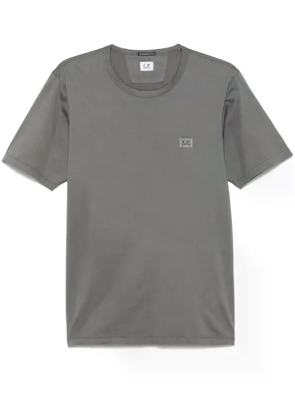 C.P. COMPANY Logo-patch T-shirt