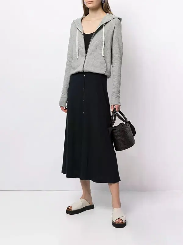 JAMES PERSE Fleece Drawstring Hoodie
