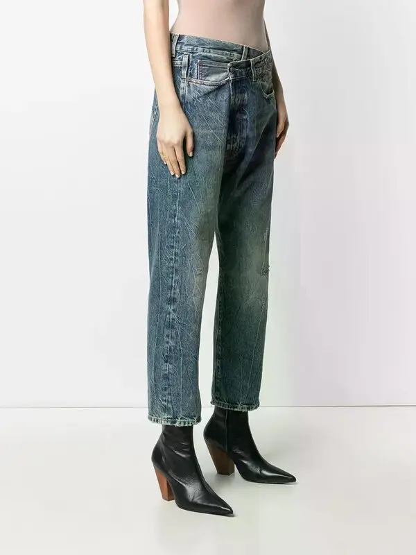 R13 Crossover High-rise Jeans