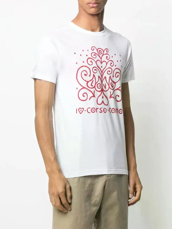 10 CORSO COMO Logo-print Short-sleeved T-shirt
