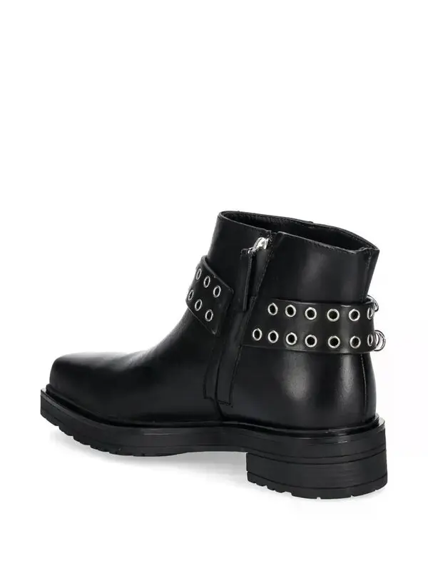 Patrizia Pepe Eyelet Embellished Boots