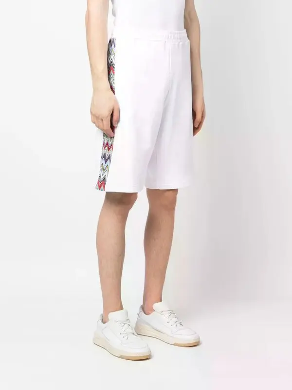 Missoni Signature Zigzag-detail Shorts - White