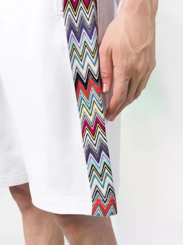 Missoni Signature Zigzag-detail Shorts - White