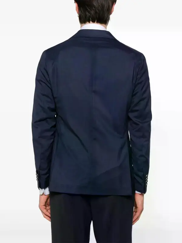 Tagliatore Single-breasted Blazer - Blue