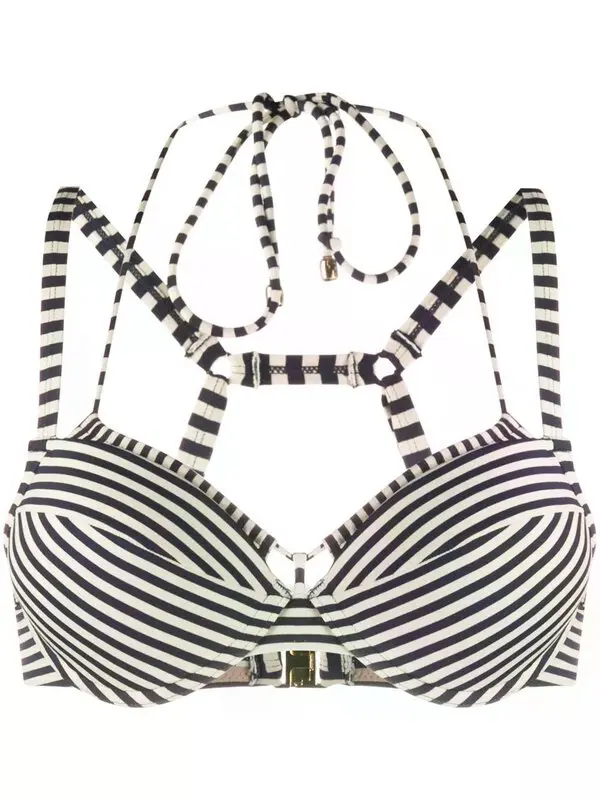 Marlies Dekkers Striped Push-up Bikini Top - Blue