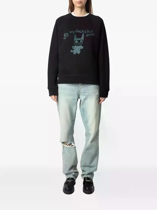 Zadig&Voltaire Upper Strass Sweatshirt
