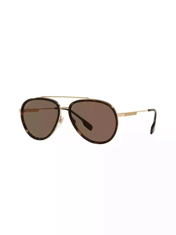 Burberry Oliver Pilot Sunglasses