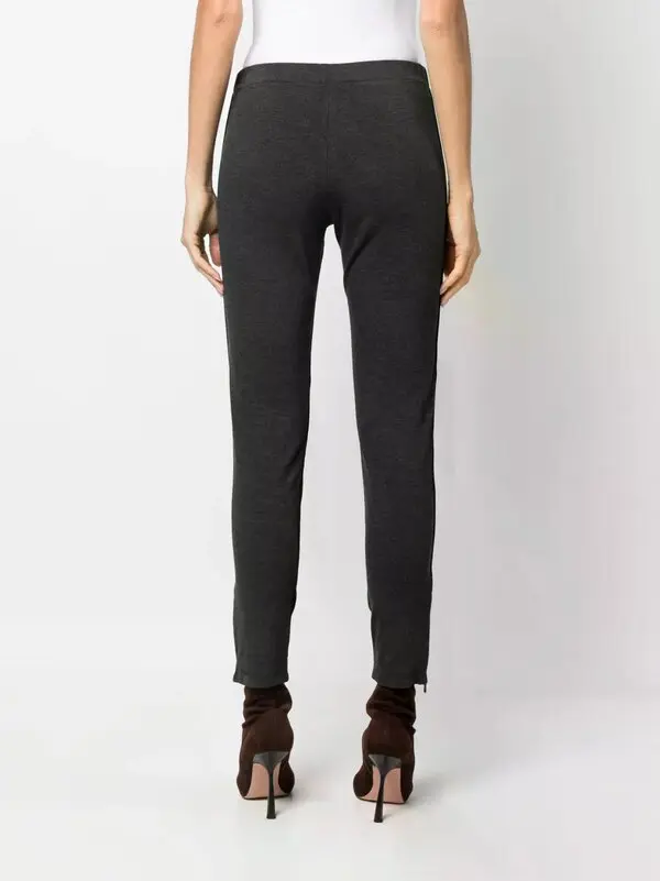 P.a.r.o.s.h Slim-fit Suede Trousers
