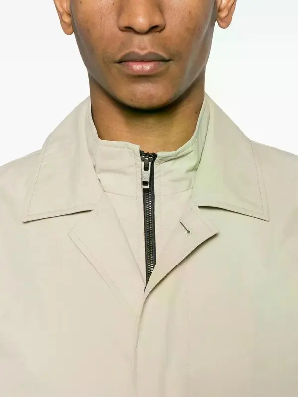 FAY Layered Coat - Neutrals