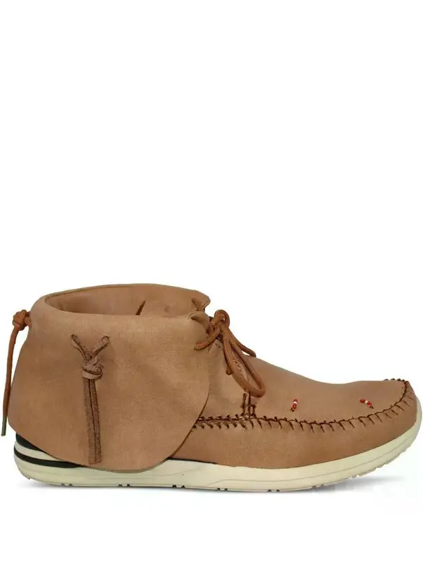 Visvim Fbt Beaded Moccasin Boots