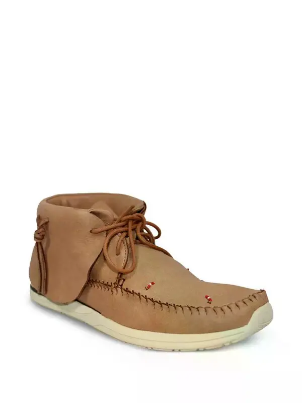 Visvim Fbt Beaded Moccasin Boots