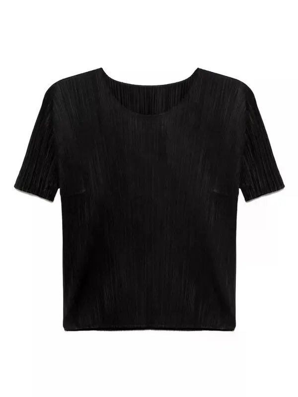Issey Miyake Plissé-effect T-shirt