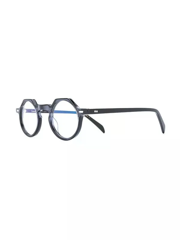 LESCA Yoga Gb Nero Sunglasses - Black