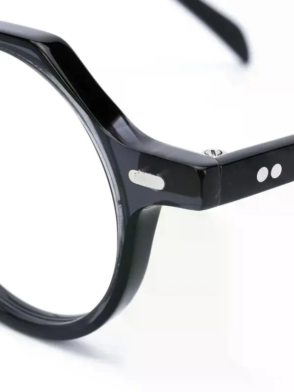 LESCA Yoga Gb Nero Sunglasses - Black