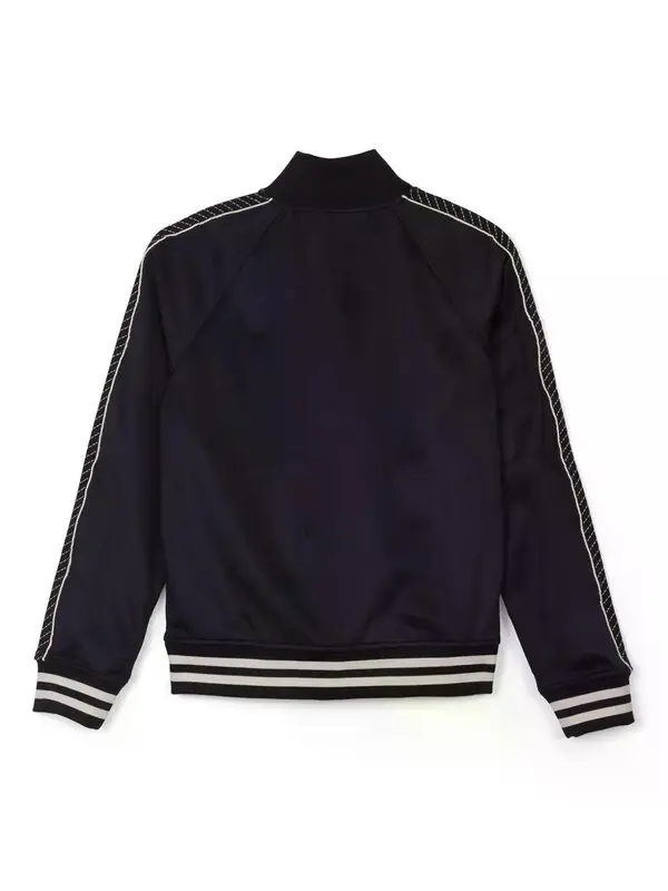 PURPLE BRAND Striped-edge Lightweight Jacket