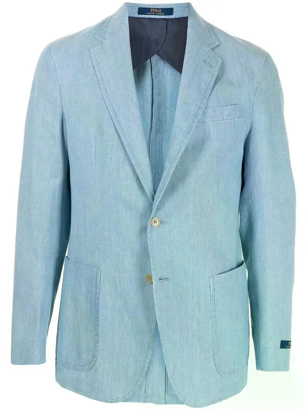 Polo Ralph Lauren Chambray Sport Coat - Blue