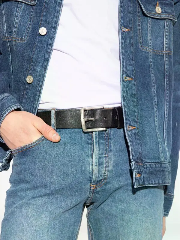 DIESEL® Calf Leather Belt