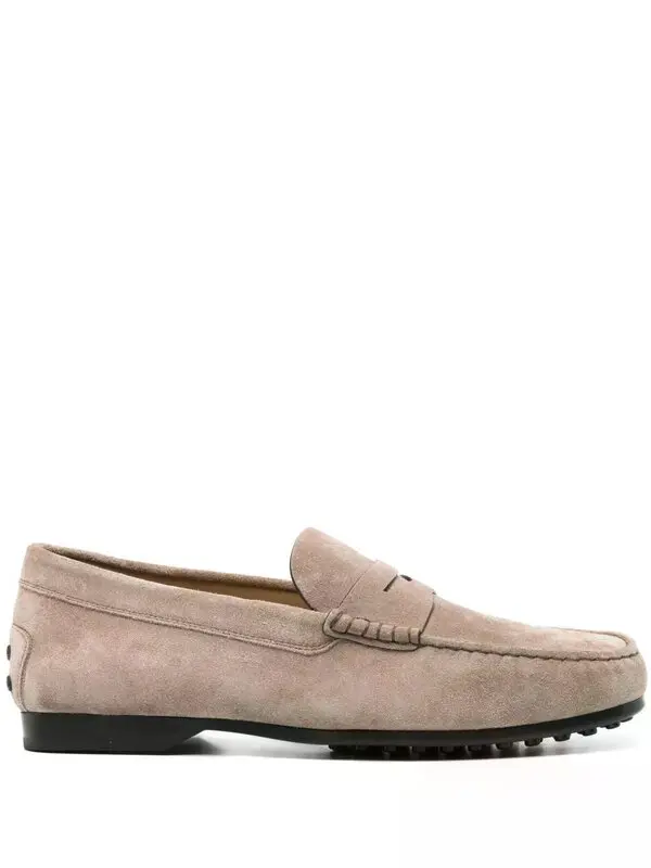 TOD'S Gommino Suede Loafers