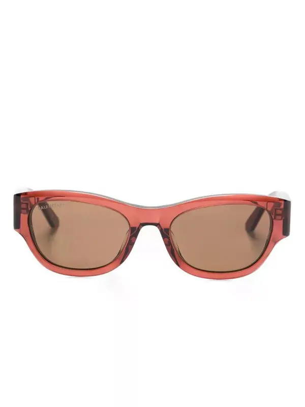 Balenciaga Square-frame Sunglasses - Brown