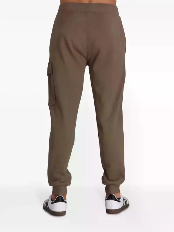 C.P. COMPANY Diagonal Cargo Track Pants - Brown