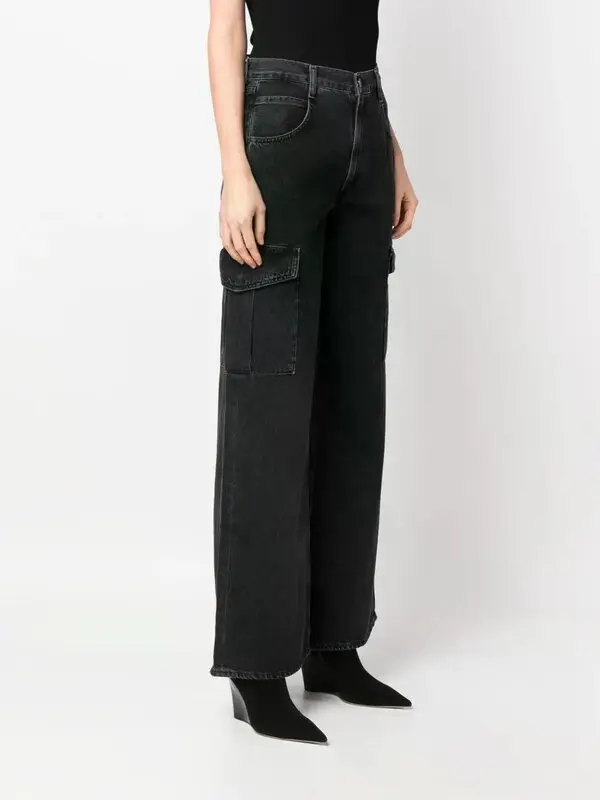 AGOLDE Mid-rise Wide-leg Jeans