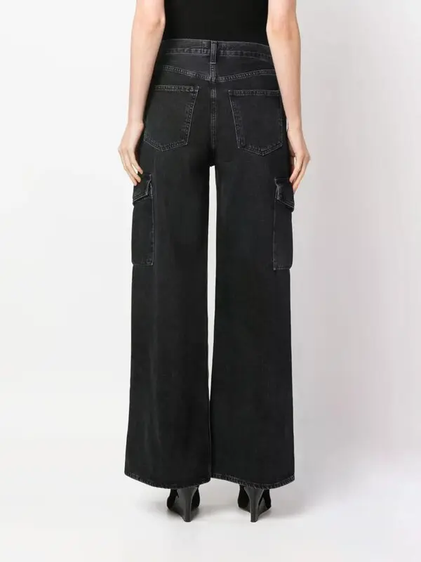 AGOLDE Mid-rise Wide-leg Jeans
