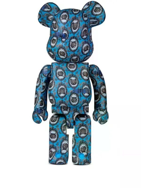 MEDICOM TOY X Robe Japonica Mirror Be@rbrick 1000% Figure - Blue