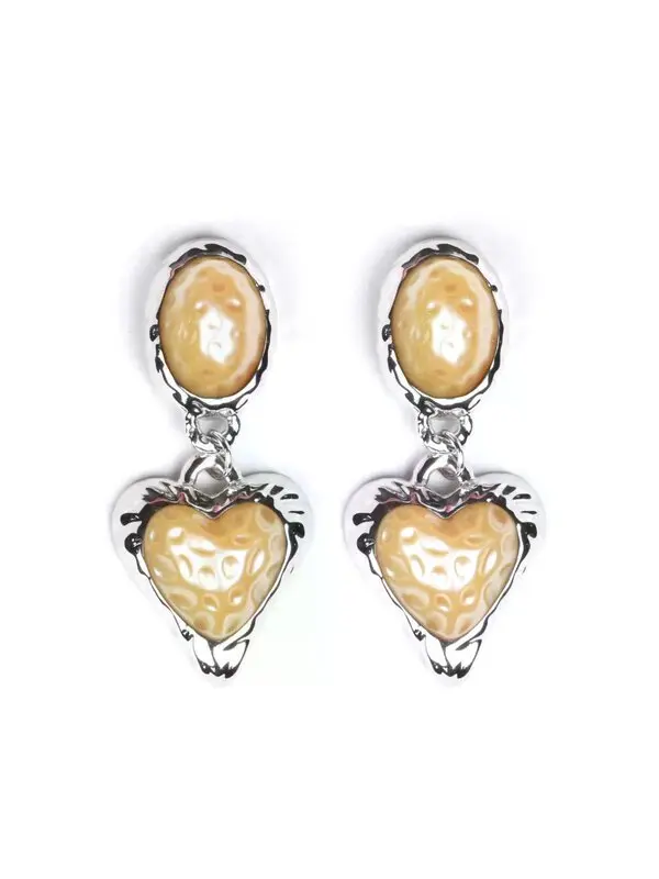 JULIETTA Night Fever Clip-on Earrings - Silver