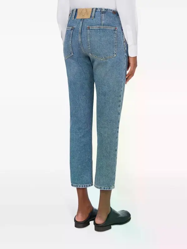 Moschino Logo-patch Jeans