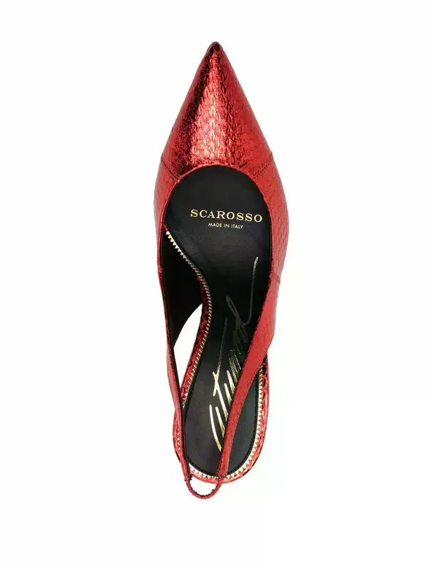 SCAROSSO X Brian Atwood Sutton Slingback Pumps