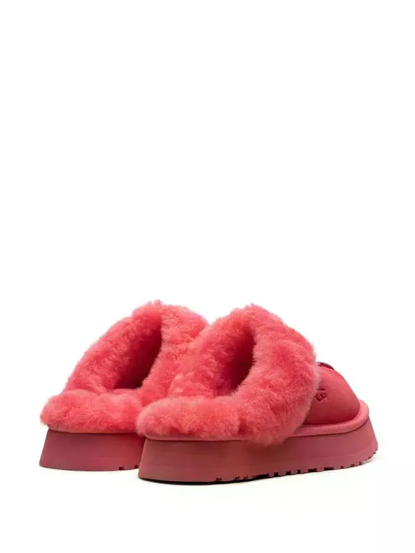 UGG Shearling Platform Slippers - Pink