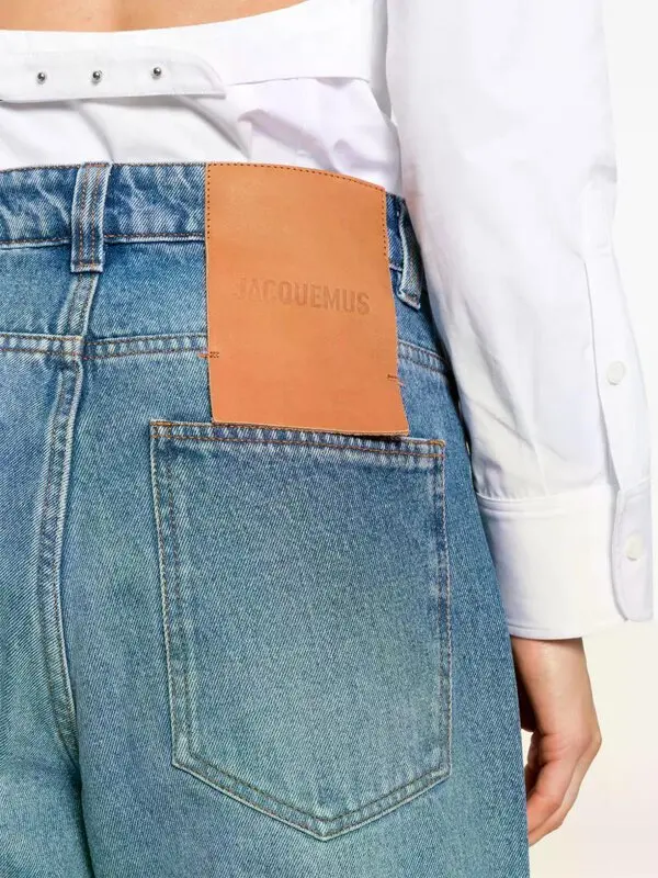 Jacquemus Nîmes Mid-rise Wide Jeans