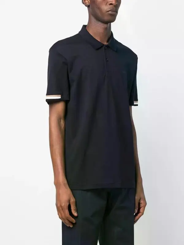 BOSS Short-sleeve Polo Shirt - Blue