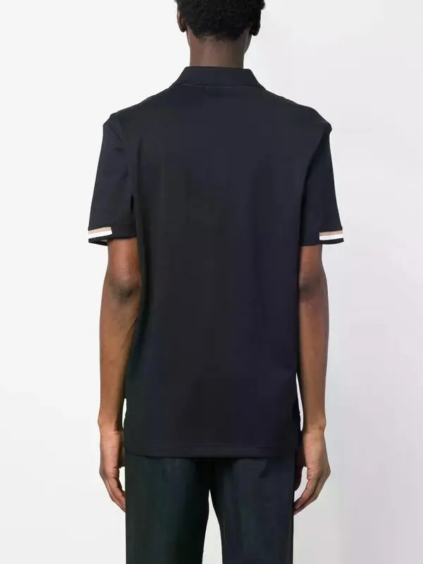 BOSS Short-sleeve Polo Shirt - Blue