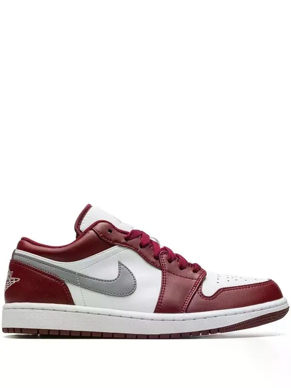 JORDAN Air 1 Low Bordeaux Sneakers - Red