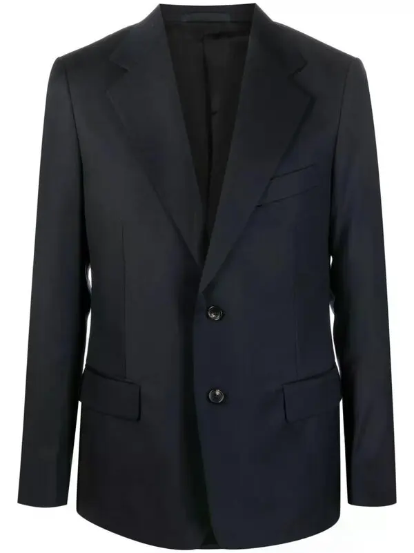 LANVIN Single-breasted Button-fastening Blazer - Blue
