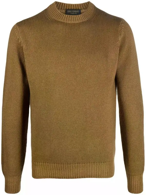 DELL'OGLIO Round-neck Knit Jumper