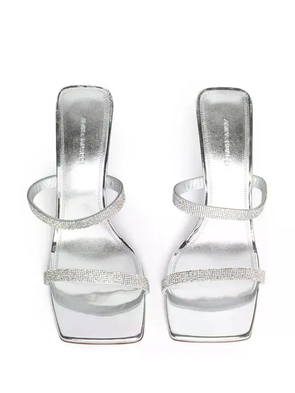 Amina Muaddi Rih Slipper 95mm Sandals